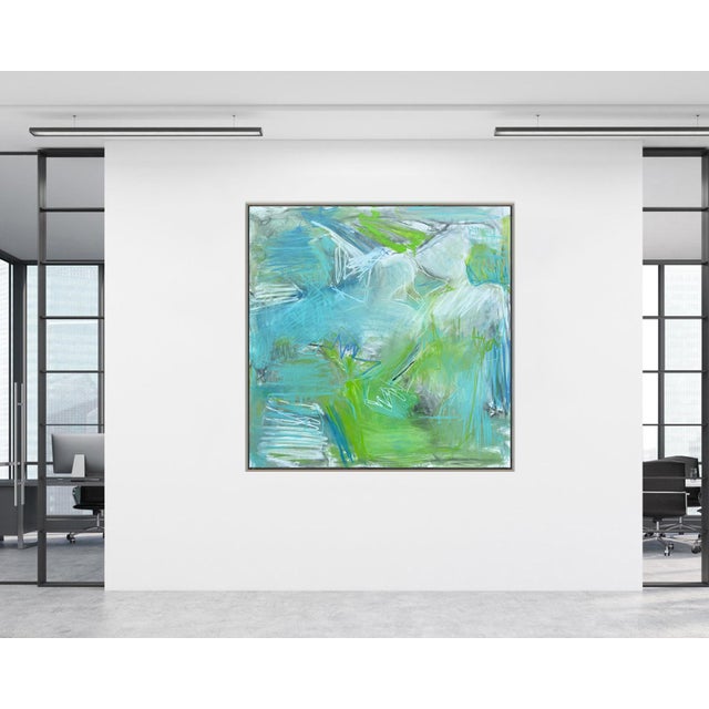 "Kissed by an Angel" by Trixie Pitts Large Abstract Expressionist Oil ...