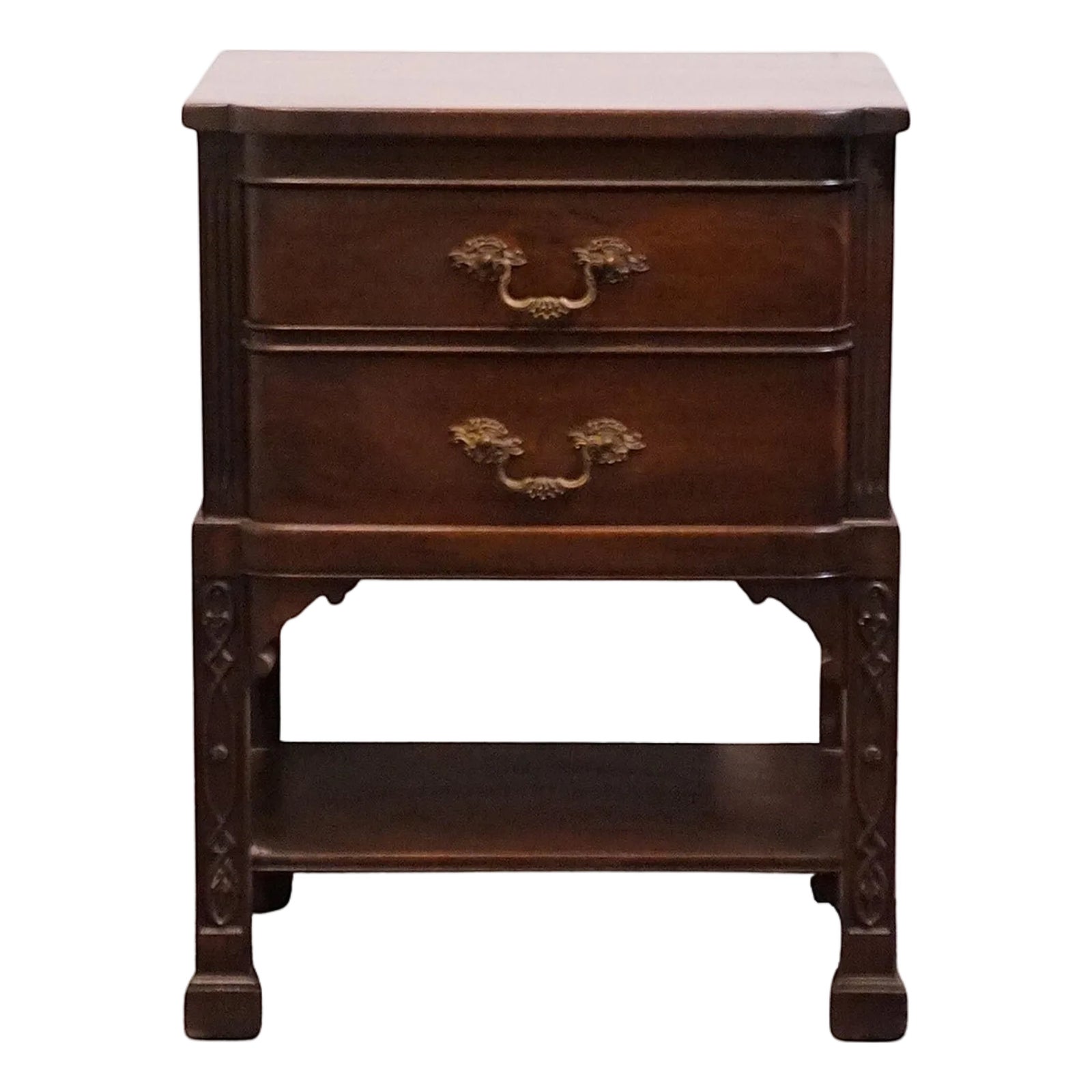 Ritter / Georgetown Galleries Solid Mahogany Traditional Style 21" Two ...
