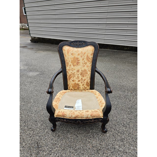 1960s Vintage Broyhill High Back Parlor Chair | Chairish