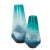 Small Teal Blue Vase | Chairish