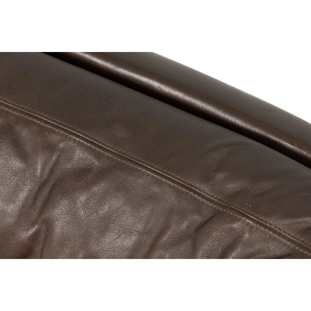 Paul Tuttle for Strassel Mid-Century 'Zeta' Brown Leather Cantilever ...