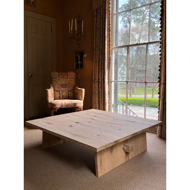 Modern White Oak Handmade Center/Coffee Table by Fortunata Design ...