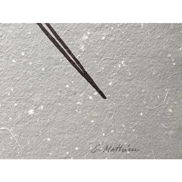 Georges Mathieu, Abstract Composition I, 1970s-1980s, Lithograph | Chairish