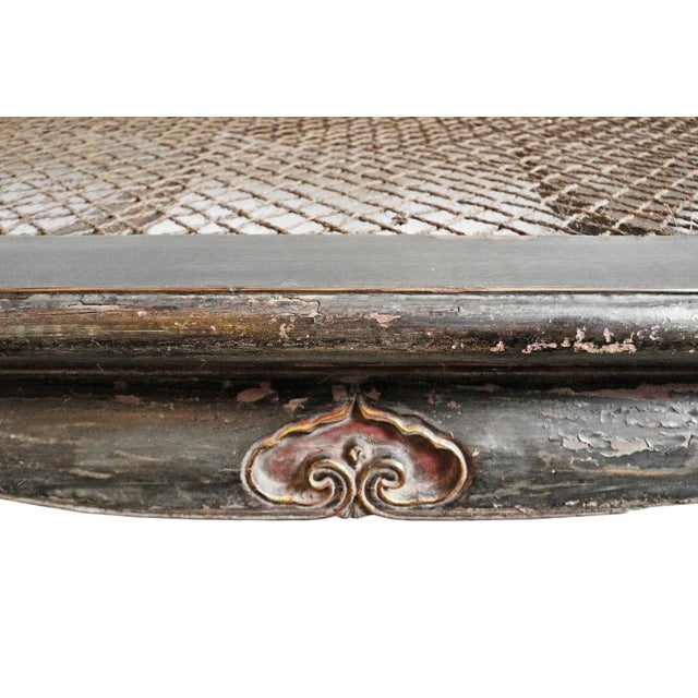 Early 20th Century Antique Old Monk Large Coffee Table | Chairish