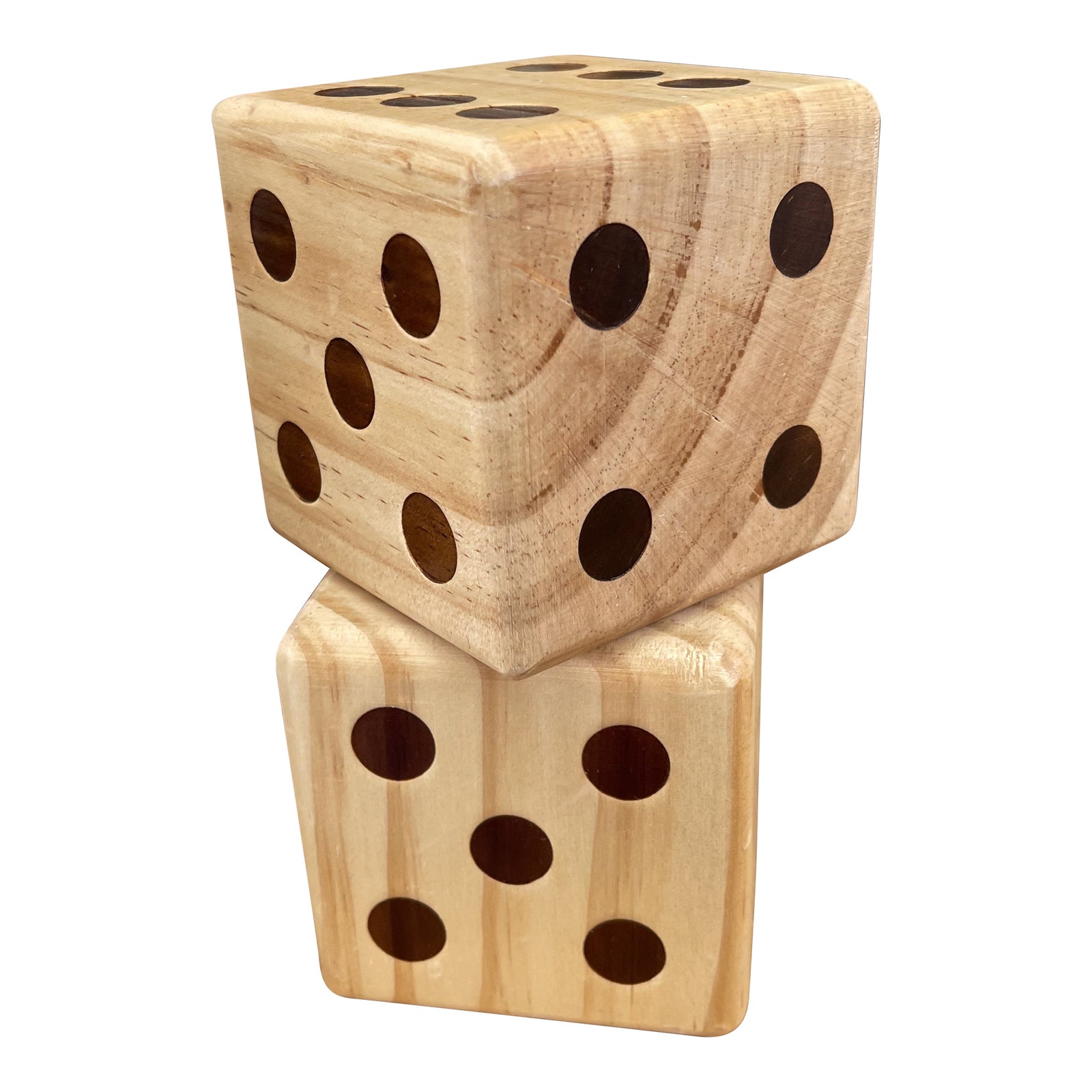 Vintage Decorative Oversize Dice- a Pair | Chairish