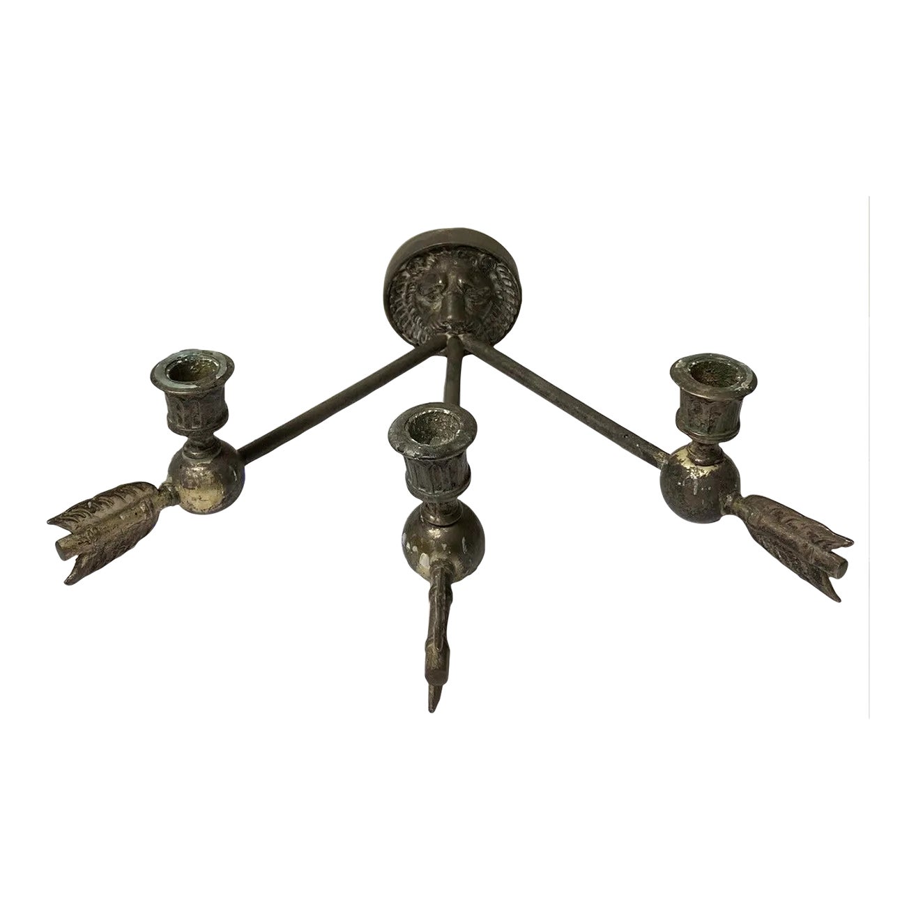 Antique Early 19th Century French Empire Silvered Bronze Wall Sconce ...