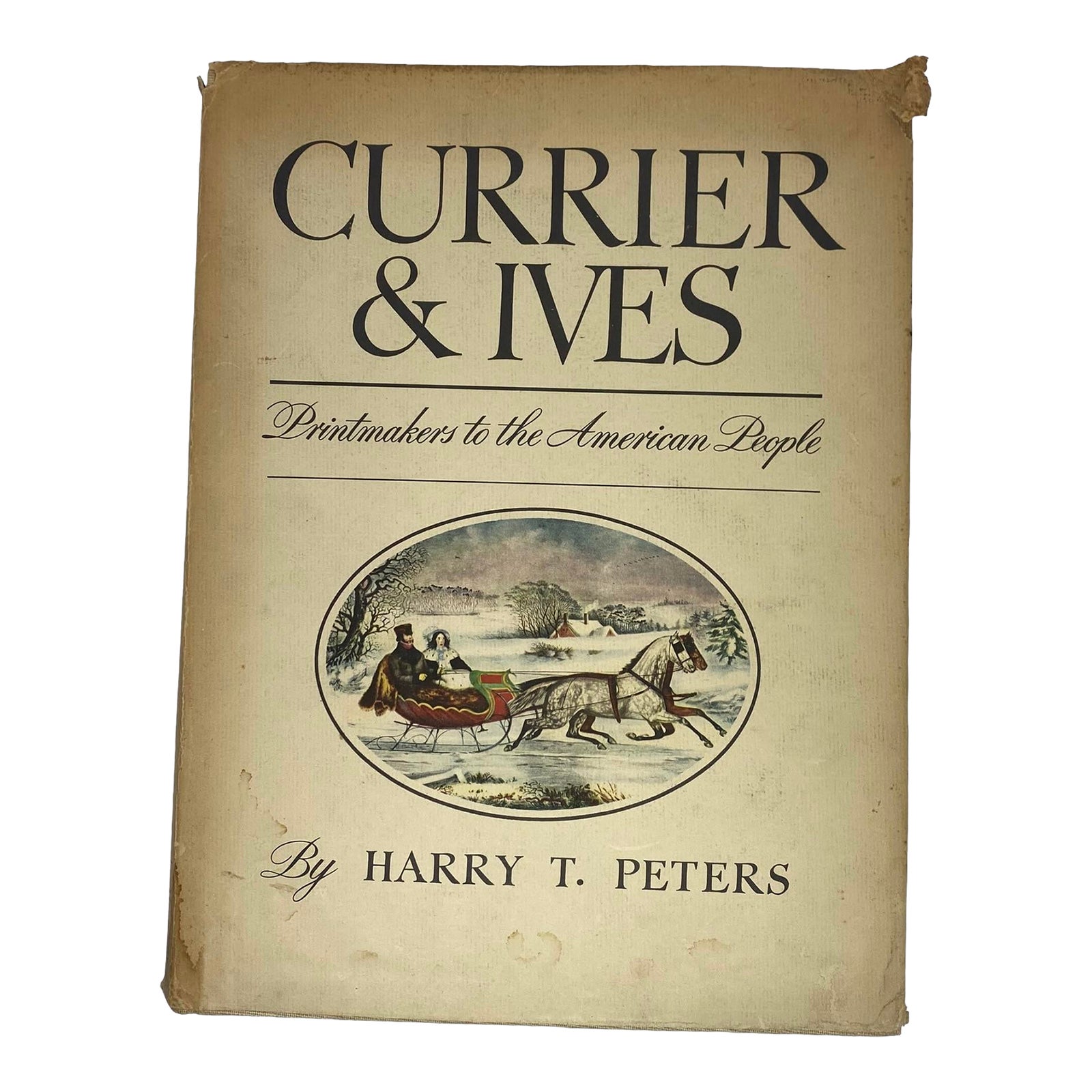 1942 Hardbound Book: Currier & Ives, Printmakers to the American People ...