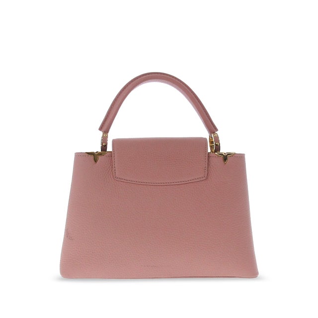 Louis Vuitton Taurillon Embellished Flower Crown Capucines Pm Satchel ...