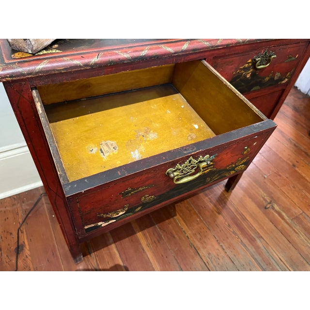 Chinoiserie Decorated Chest of Drawers | Chairish