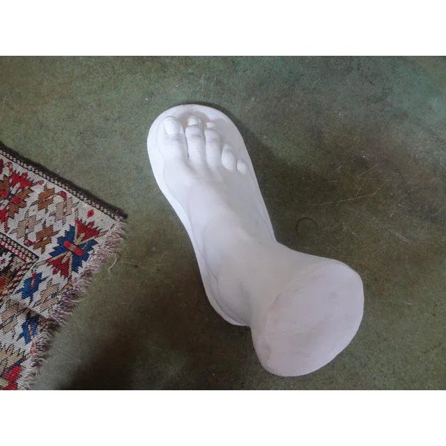1960s Vintage Italian Neoclassical Style Plaster Foot of Hercules ...
