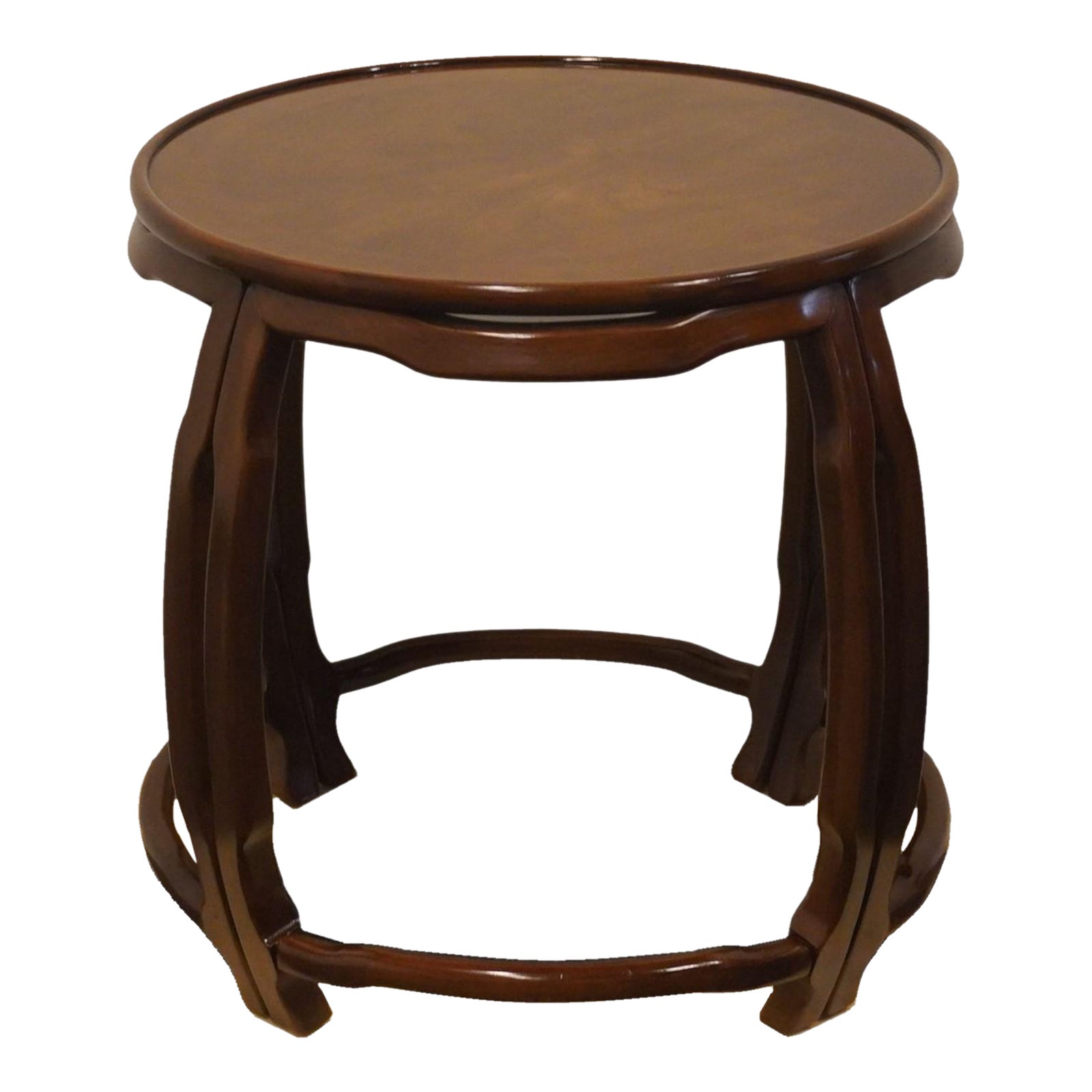 Drexel Heritage Ming Treasure Collection Asian Modern 26" Round Accent ...