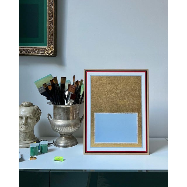 ‘Daytime at Versailles’ 24k Gold Leaf Painting by Louis Venturelli ...