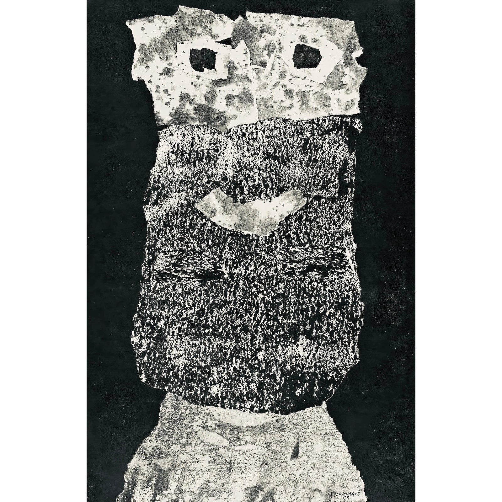 Dubuffet, Composition Barbe (Webel 775-779), La Fleur de Barbe (after) 1960 | Chairish