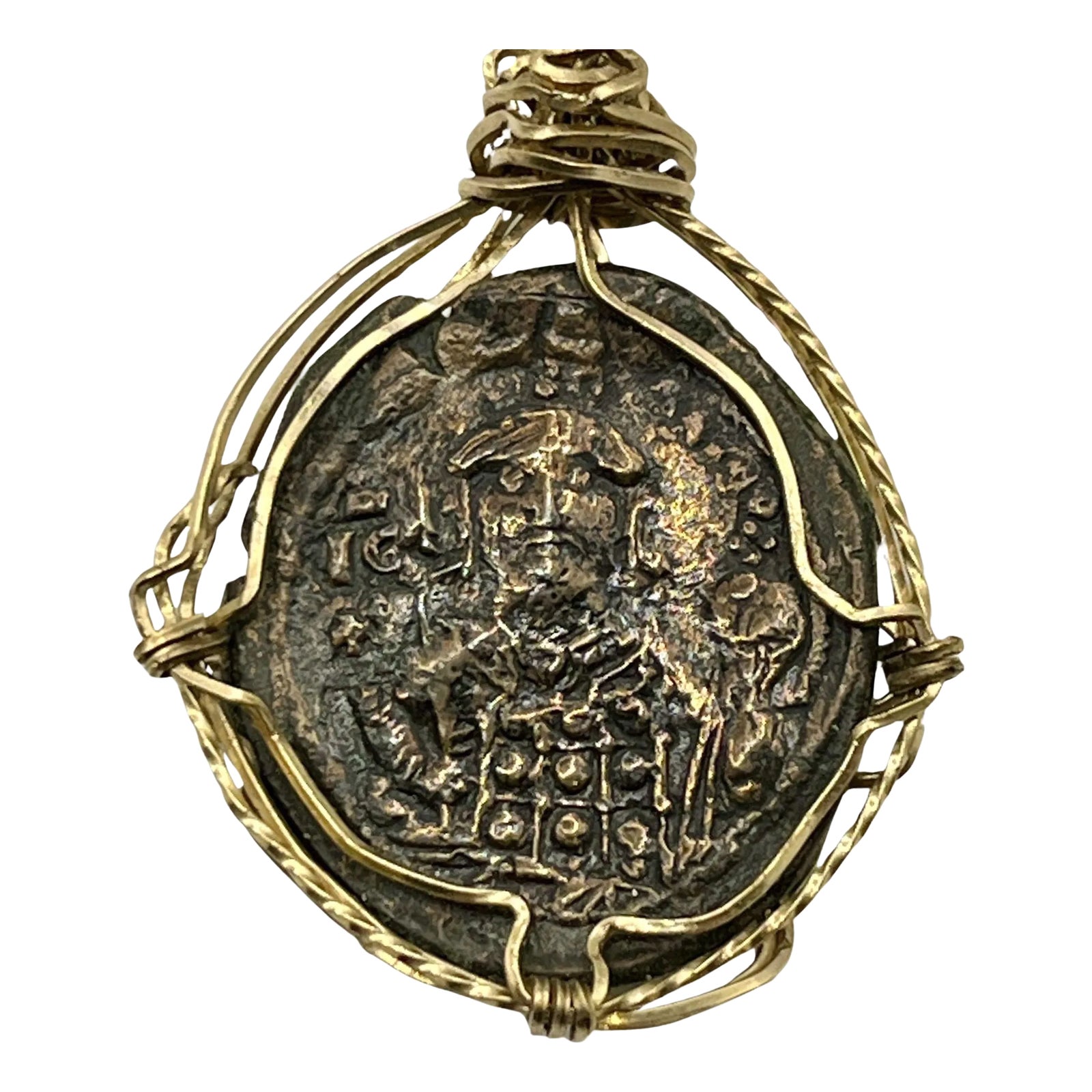 First Image of Jesus as Pendant | Chairish