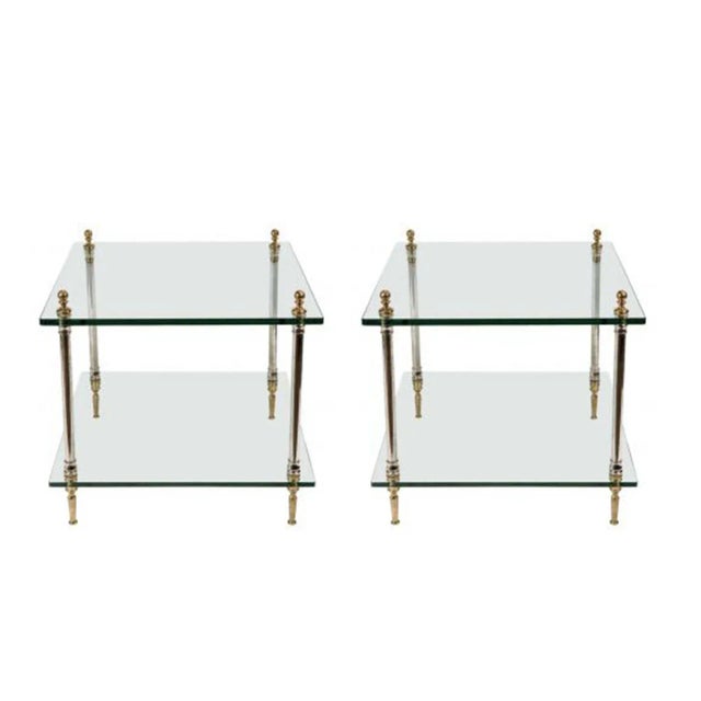 1980s Pair of Side Tables | Chairish