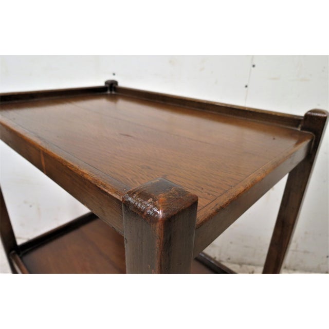 Vintage Wood Tea Cart or Tea Trolley | Chairish