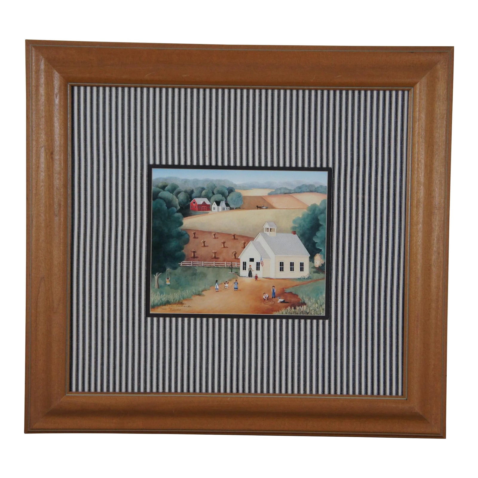 Colleen Eubanks Americana Folk Art Country Farmhouse Signed Print 28 ...