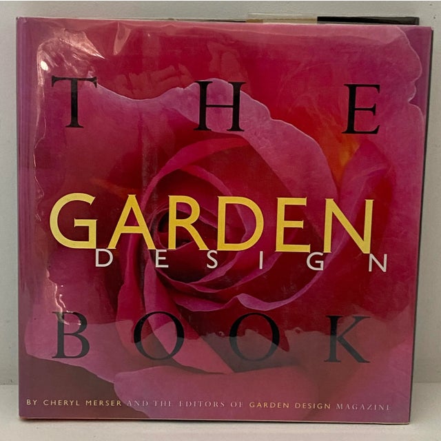 1st Edition 1997 the Garden Design Book by Mercer and Garden Design ...