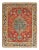 Early 20th Century Antique Miniature Tabriz Rug - 1′11″ × 2′5″ | Chairish