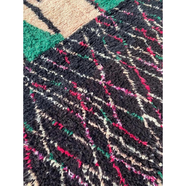 Large Moroccan Modern Berber Rug in Togo Wool, 1990s | Chairish