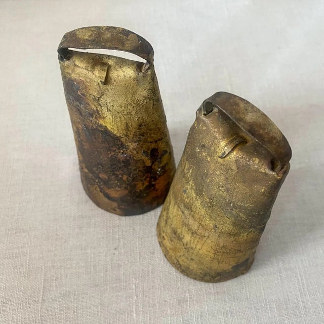 Early 20th Century Brazilian Cow Bells- a Pair | Chairish