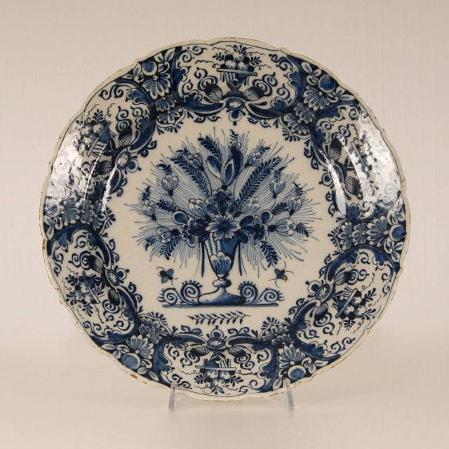 18th Century Delft Blue and White Porcelain Ax Dutch Delft Collectors ...