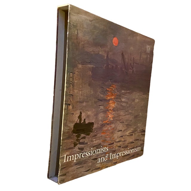 1970 Vintage Coffee Table Book, "Impressionist and Impressionism ...