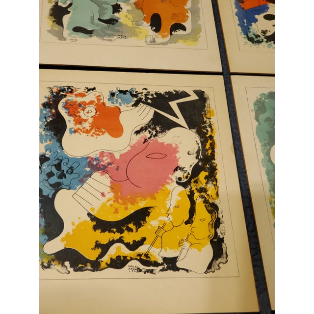 1960s Abstract Expressionist Lithographs by Carlos Merida - Set of 10 ...