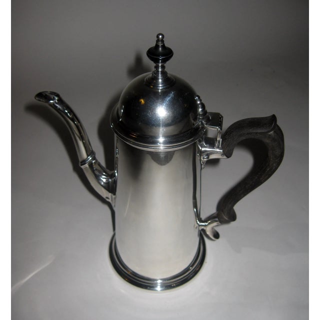 19th century Georgian Style Sterling Silver Coffee Server | Chairish