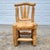 Rustic Hand Peeled White Cedar Log Chair Primitive Lodge Style Chair ...