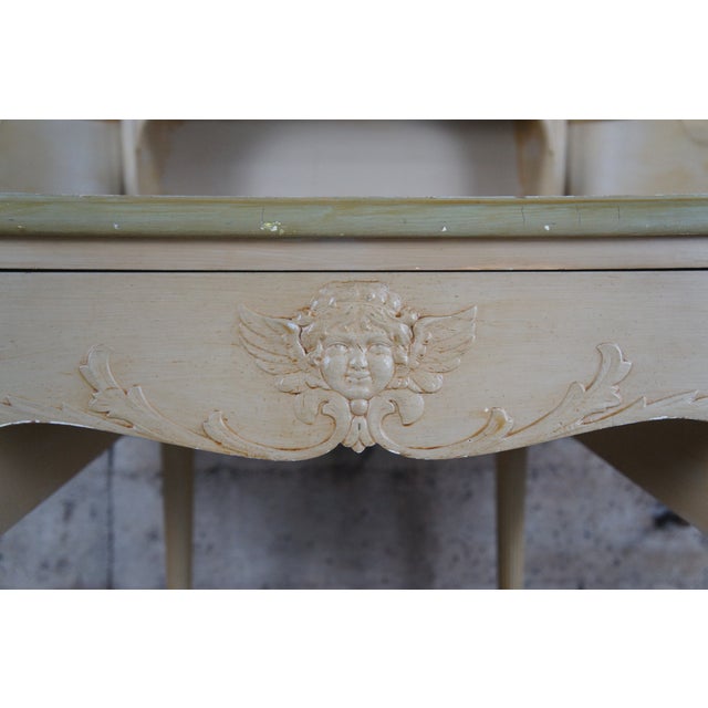 Late 19th Century Antique English Victorian Carlton House Painted ...