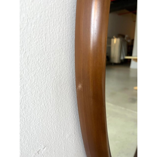 Midcentury Modern Mirror With Eye Shape Design Made by the Syroco Co ...