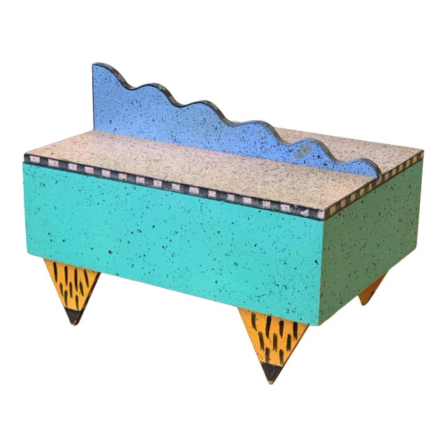 Vintage Memphis Style Box by Hollis Fingold for Radar Design Inc, Circa ...