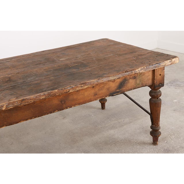 American Country Pine General Store Work Table or Display | Chairish