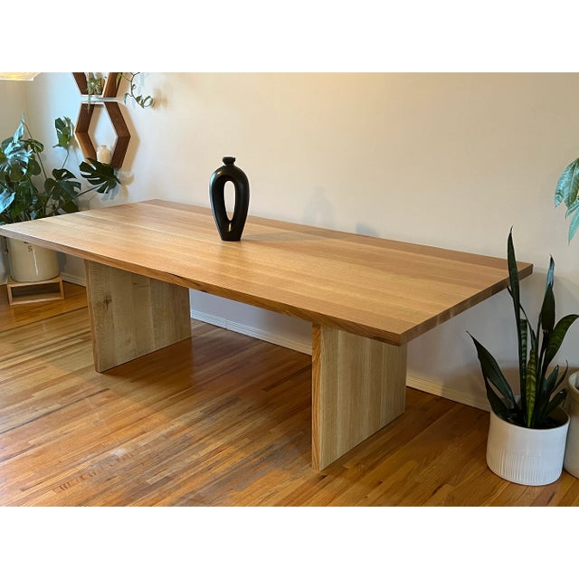 Rift Sawn White Oak Dinning Table- Made to Order | Chairish