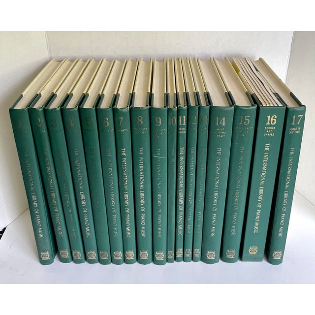 Complete Set of International Library of Piano Music 17 Volumes | Chairish