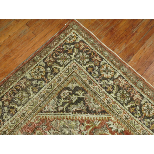 Traditional Rust Room Size Antique Rug, 8'11'' X 12'3'' | Chairish