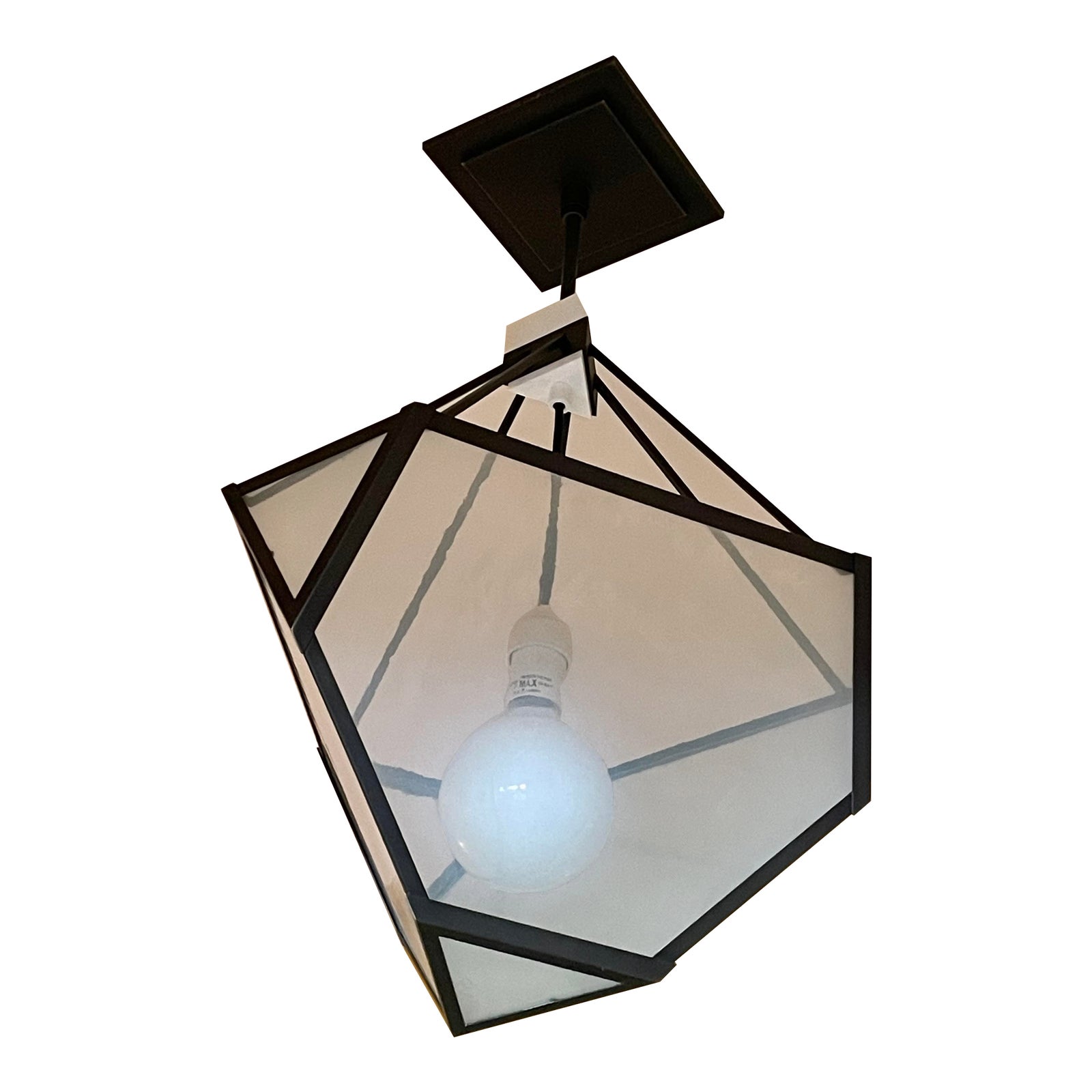 Geometric Pendant Light Fixture by Urban Electric | Chairish