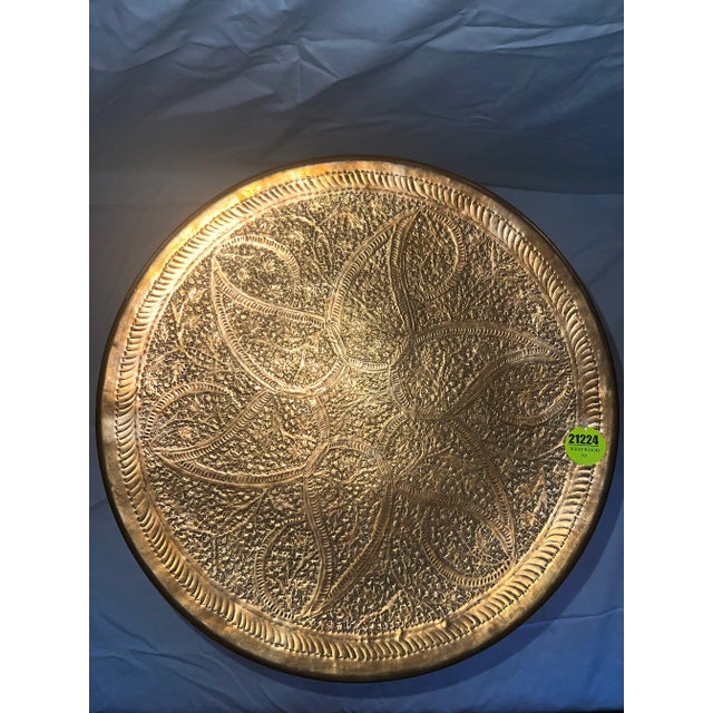 Mid 20th Century Handmade Copper Stool | Chairish