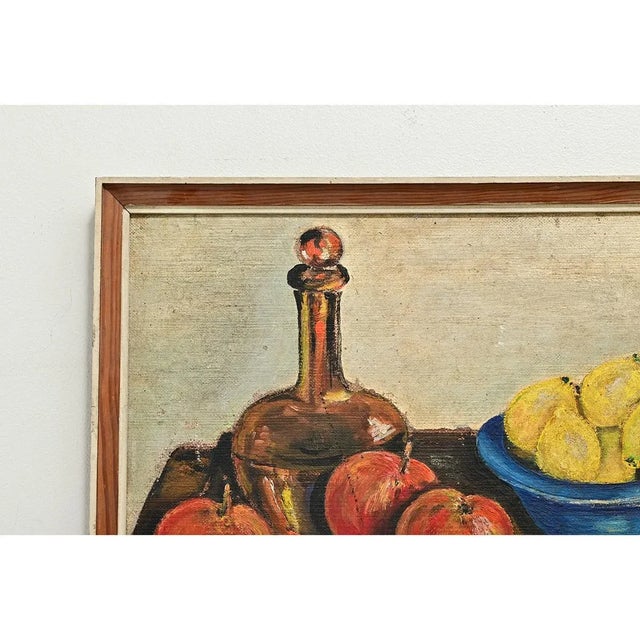 French Vintage Framed Still Life | Chairish