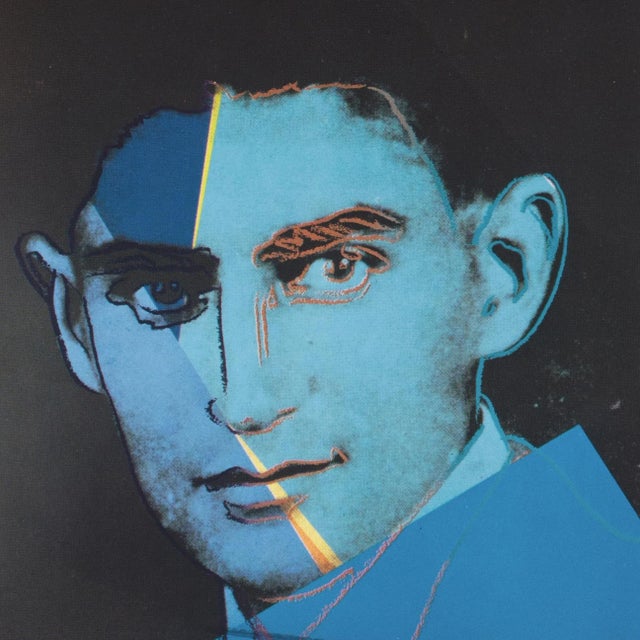 'Franz Kafka', Hand Signed by Andy Warhol, Pop Art, Modernist, Paris ...