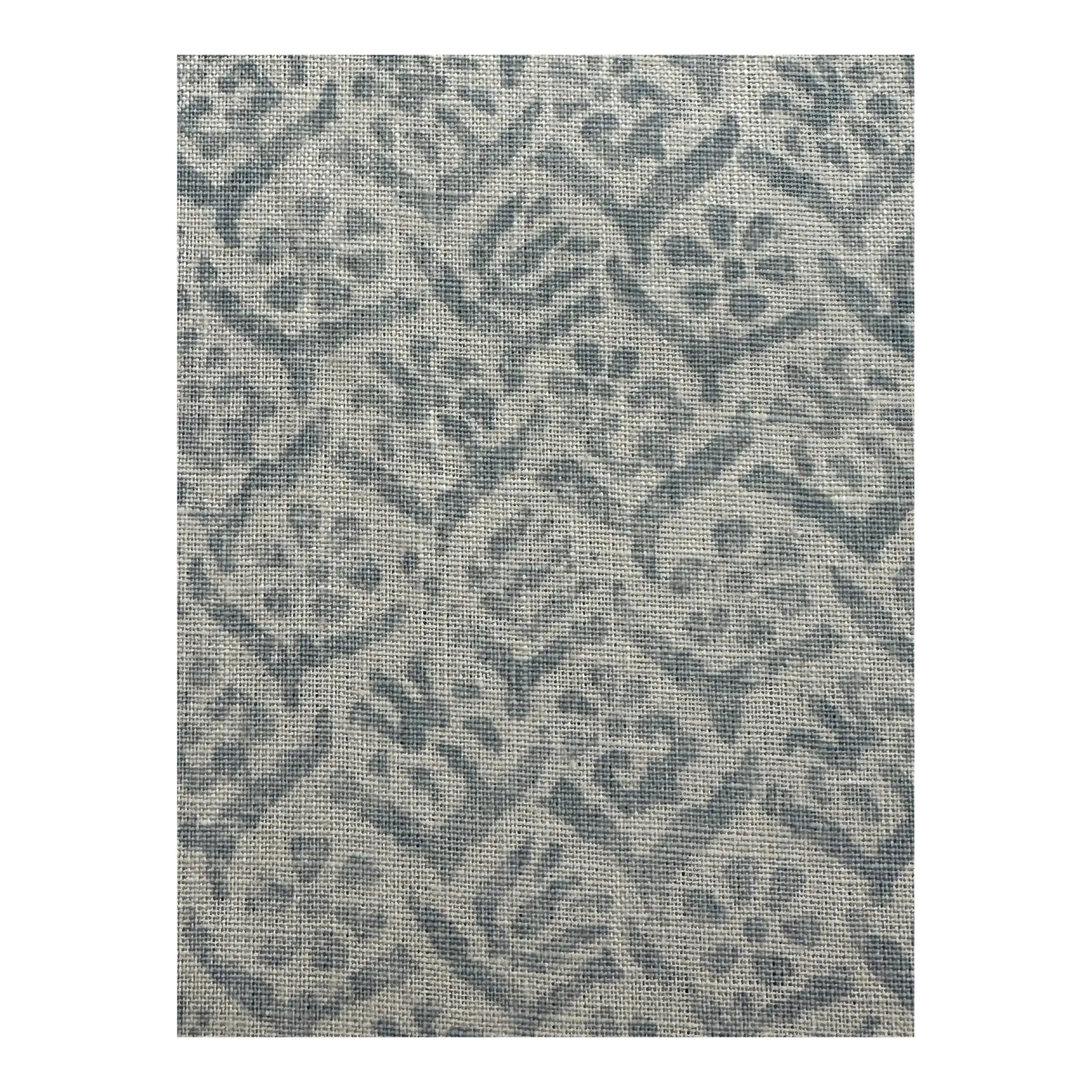 Kerry Joyce Textiles Petite Fleur Content: 100% Hemp Fabric in Lake ...