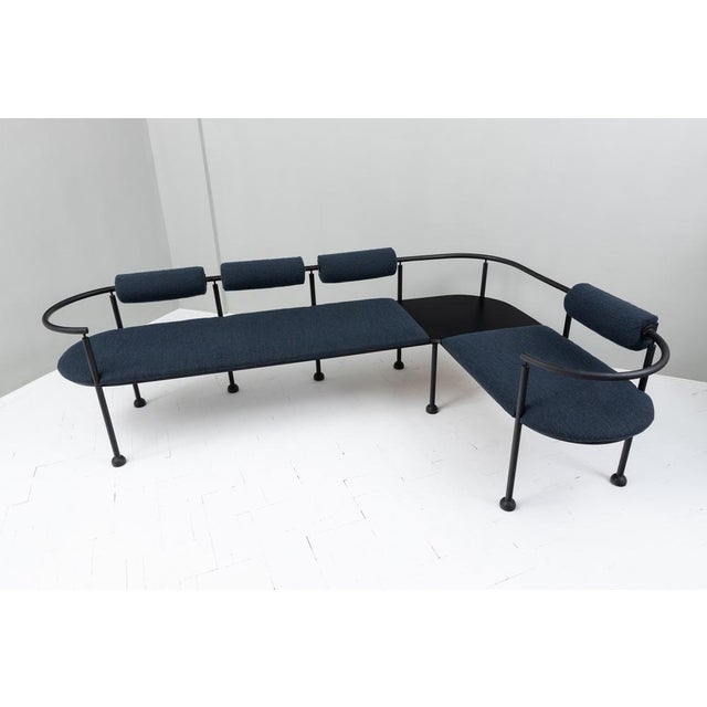 Postmodern Corner Bench, 1980s | Chairish