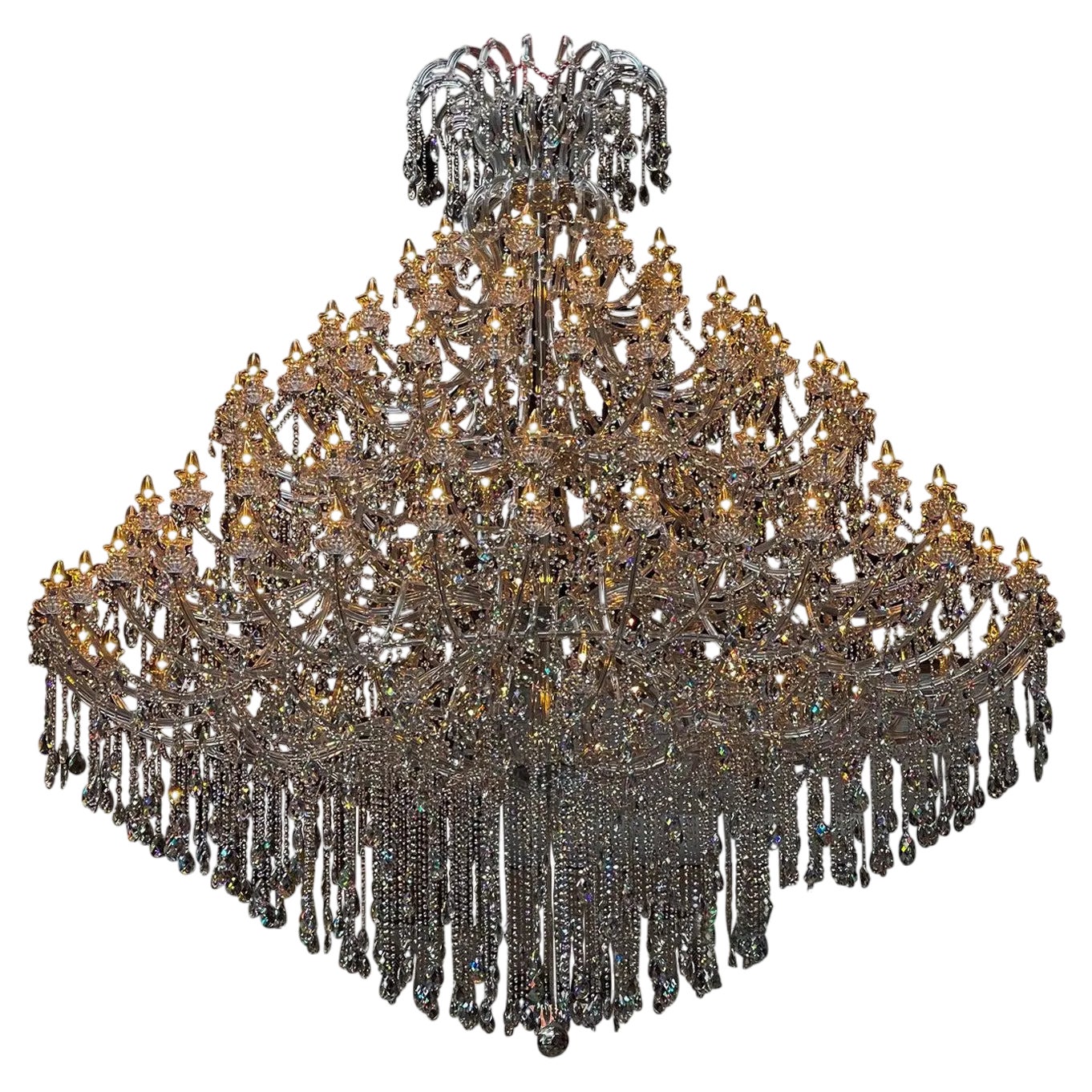 Marie Therese Chandelier in Crystal | Chairish