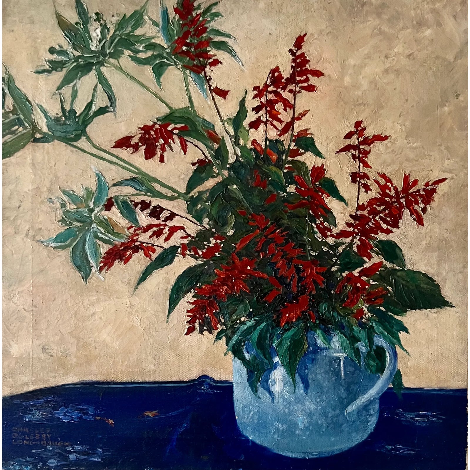 Early 20th Century Charles Oglesby Longabaugh Realist Oil Still Life ...