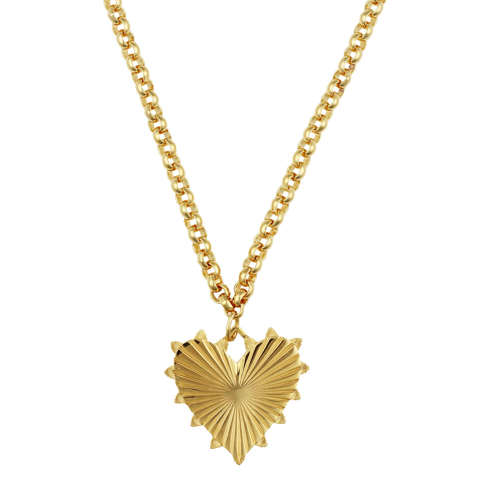 HART Heart of Gold Necklace | Chairish