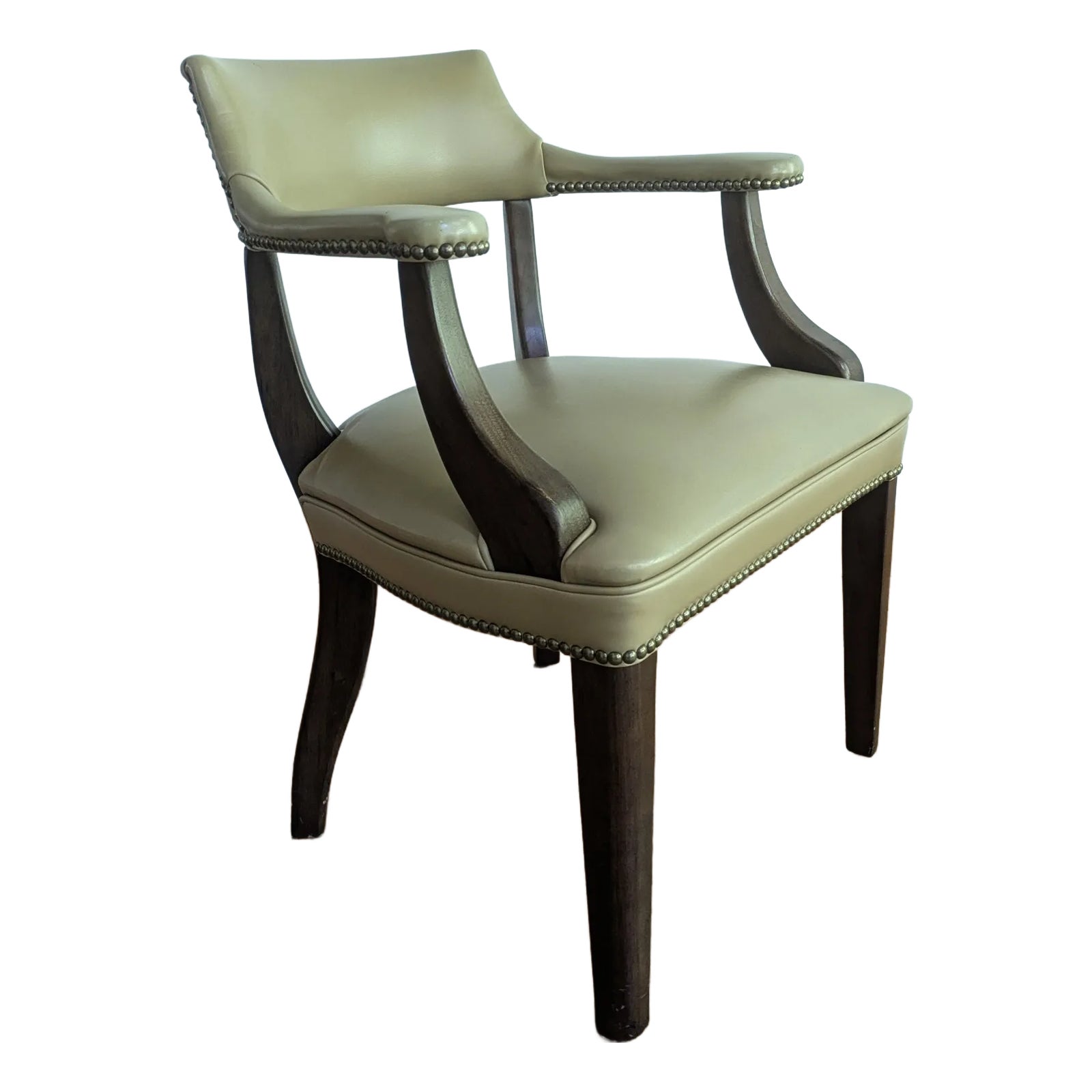 Vintage Citron Office Chair - By Boling Chair Co. | Chairish
