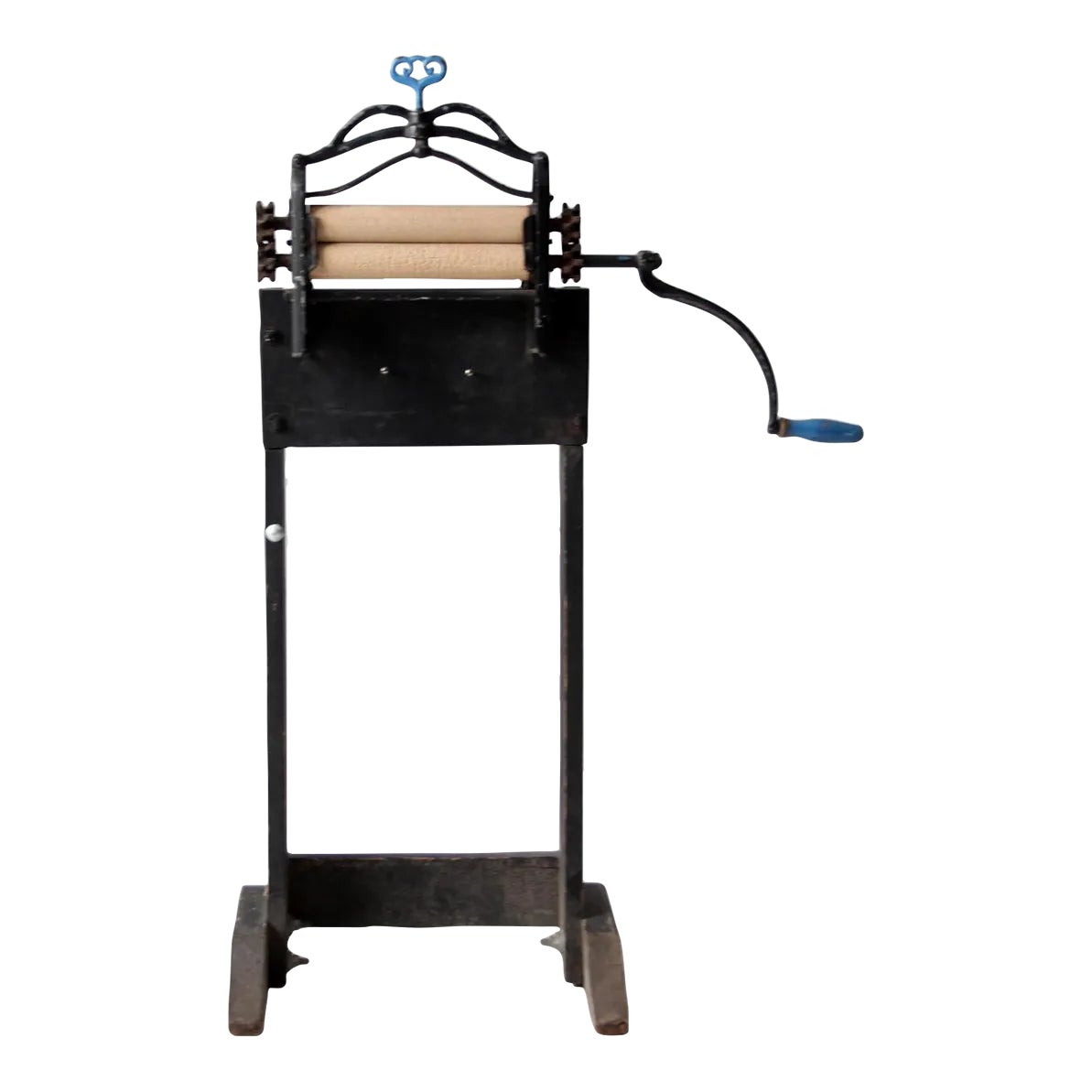 Antique Laundry Wash Wringer With Stand | Chairish