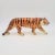 Tiger Figurine in Porcelain by Göbel, 1970s | Chairish