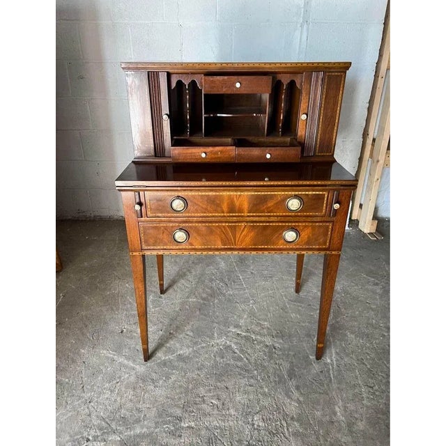 Hepplewhite secretary desk store
